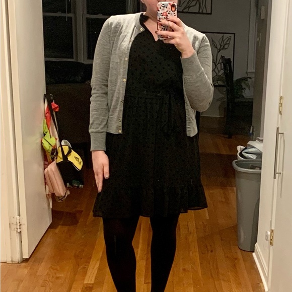 LOFT | Dresses | Subtle Polka Dot Dress | Poshmark